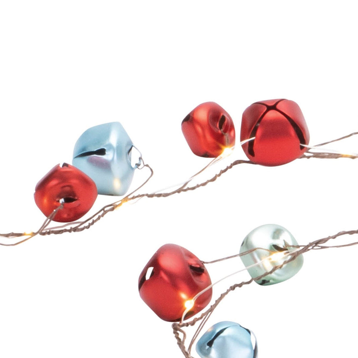 Christmas Garland – LED Sleigh Bell Wire 5" Height, 36"L Set of 2 by M ...