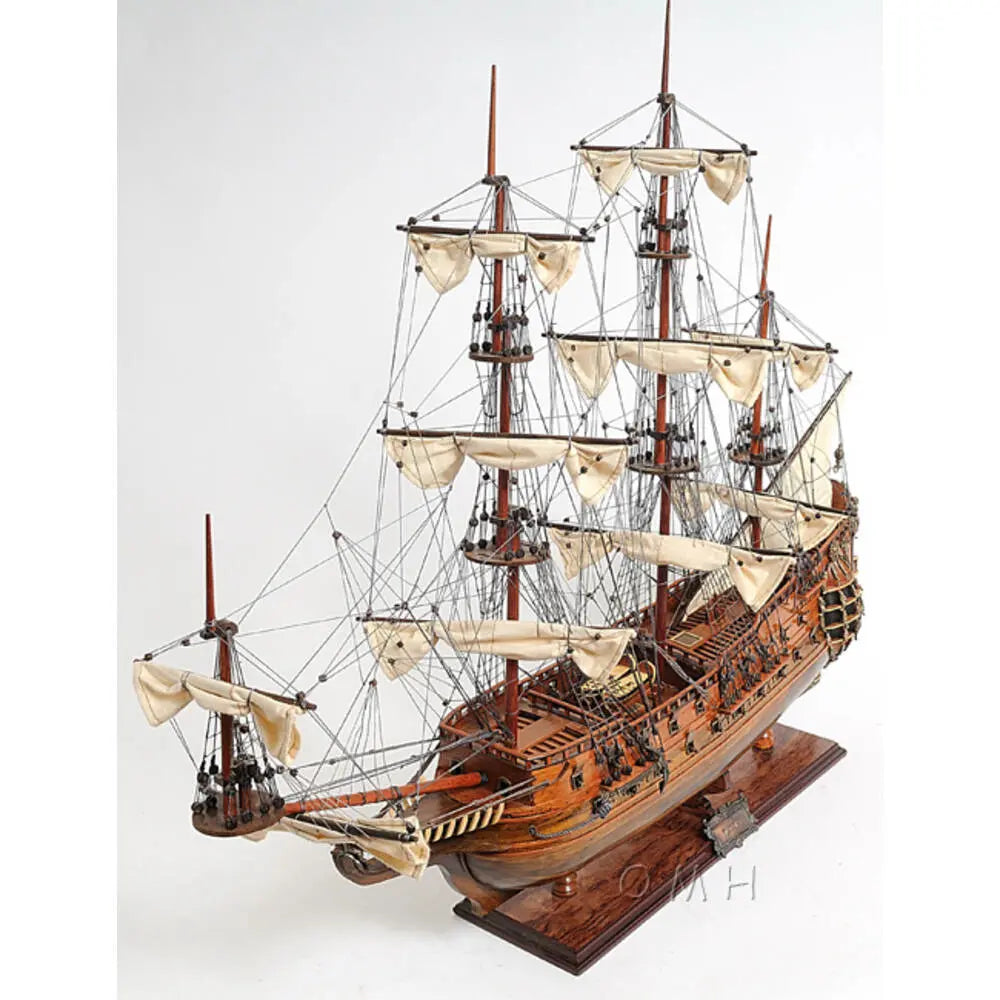 Fairfax Tall Ship Model Admiral Line – Handcrafted Wooden Display By O ...
