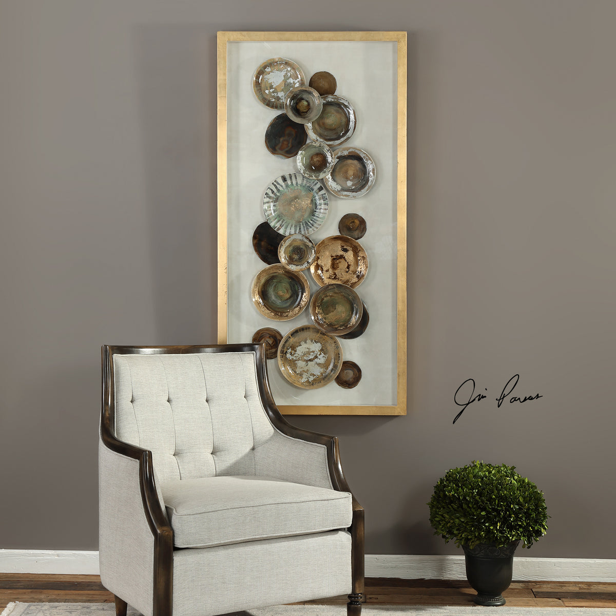 Uttermost 04152 Myla Antique Plate Shadow Box – Uber Bazaar