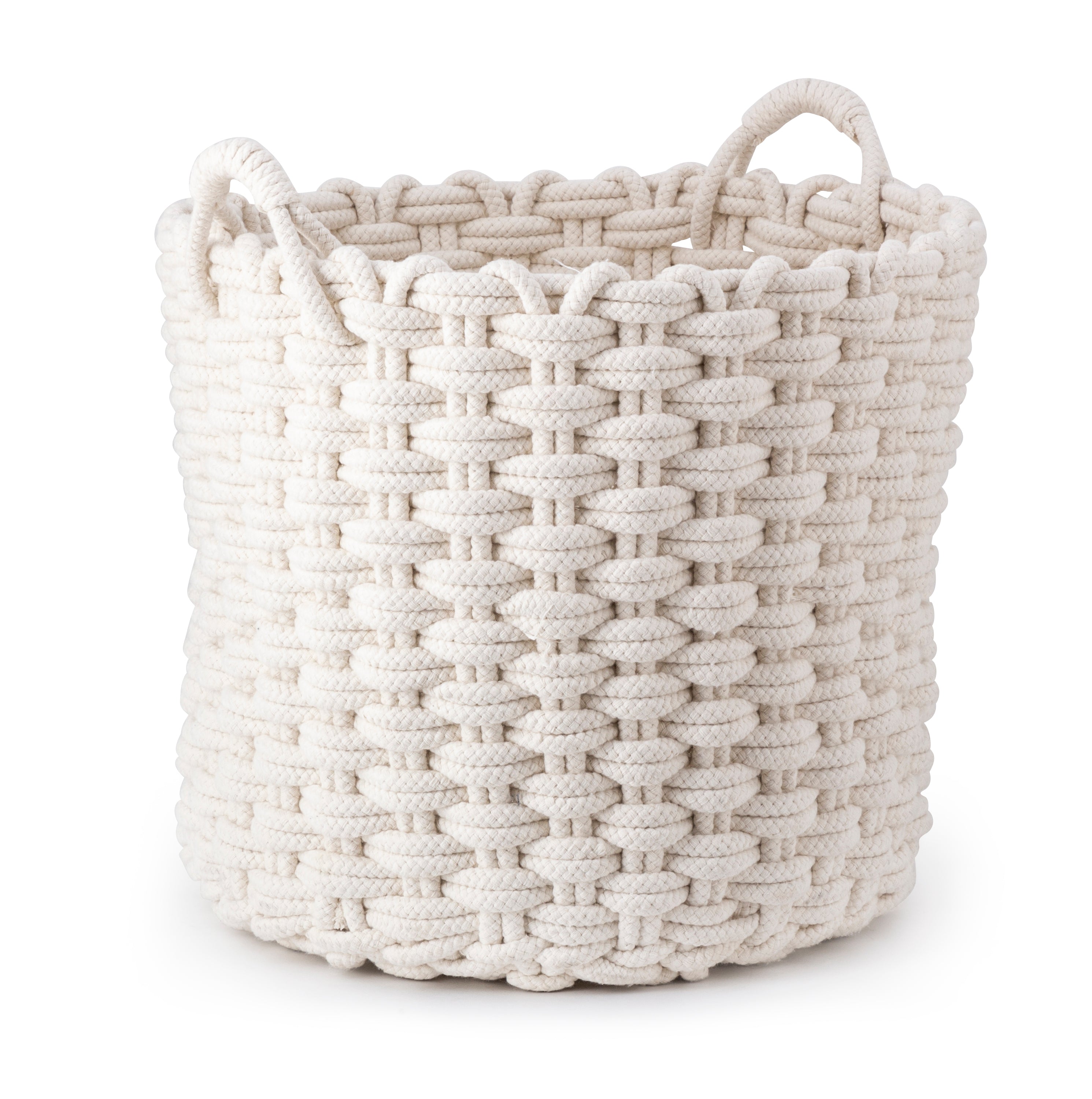 IMAX Worldwide Home Nantucket Woven Rope Baskets - Set of 3 – Uber Bazaar