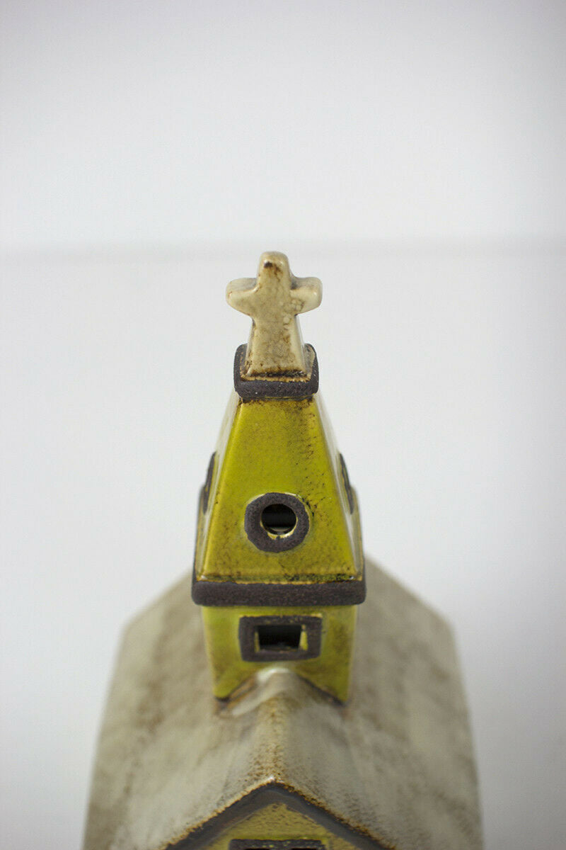 Kalalou CDV1659 Figure Ceramic Village Design House, Set of 6 – Uber Bazaar